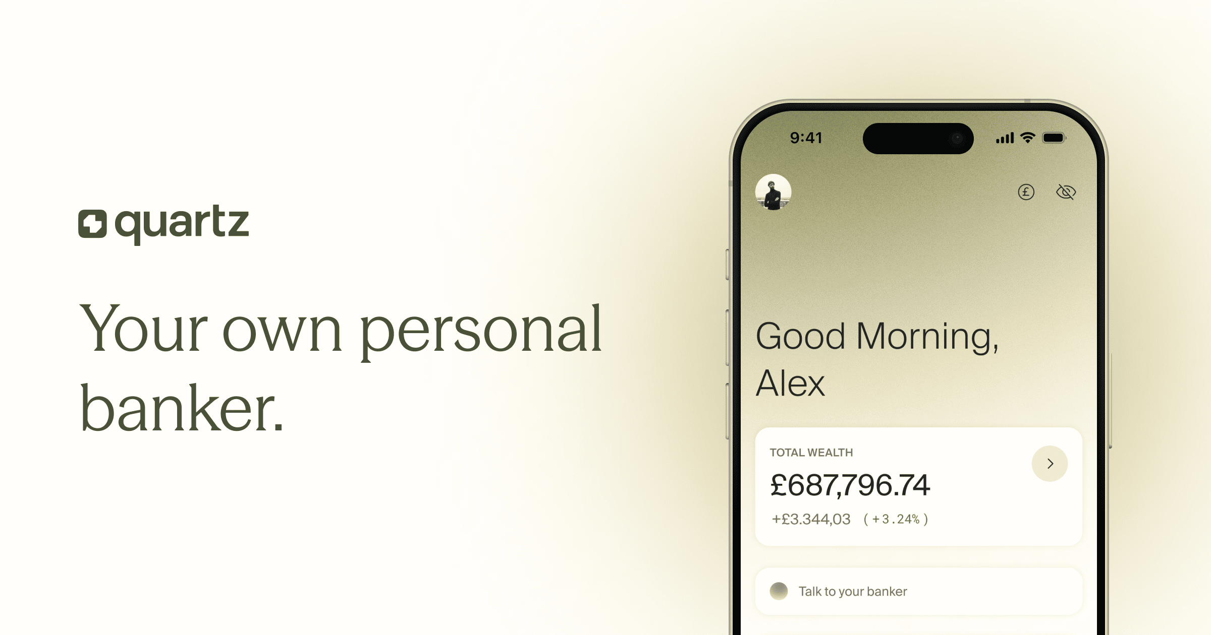 Quartz - Your own personal banker